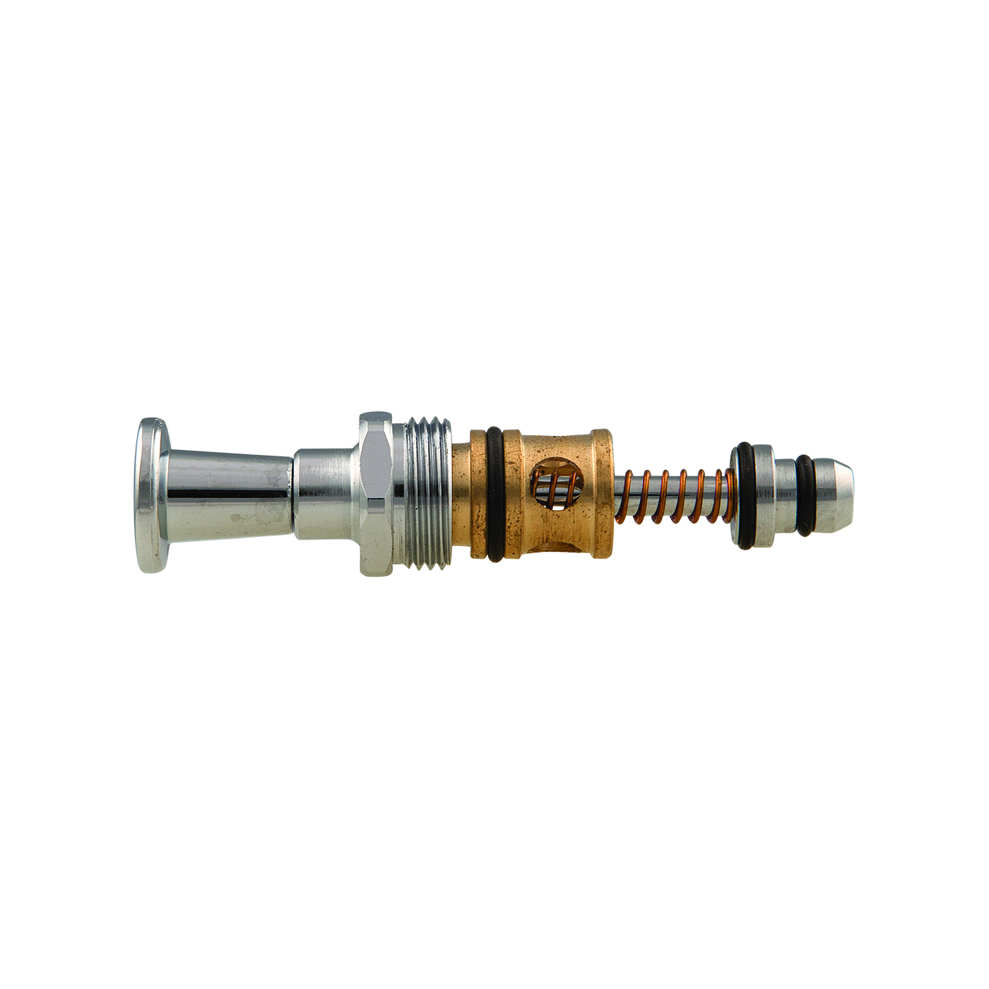 Diverter assembly for tub/shower -Standard button